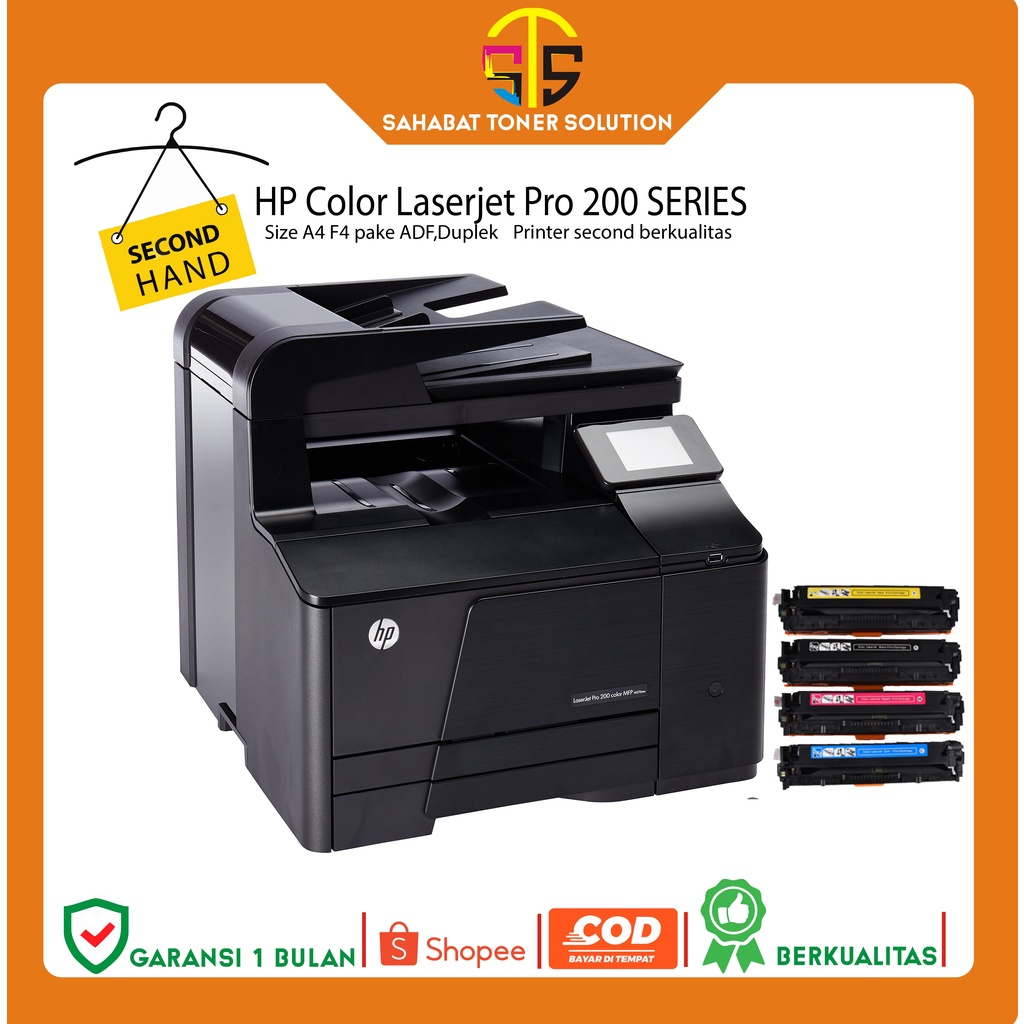 Jual Hp LaserJet Pro 200 Color MFP m276nw A4 | Shopee Indonesia