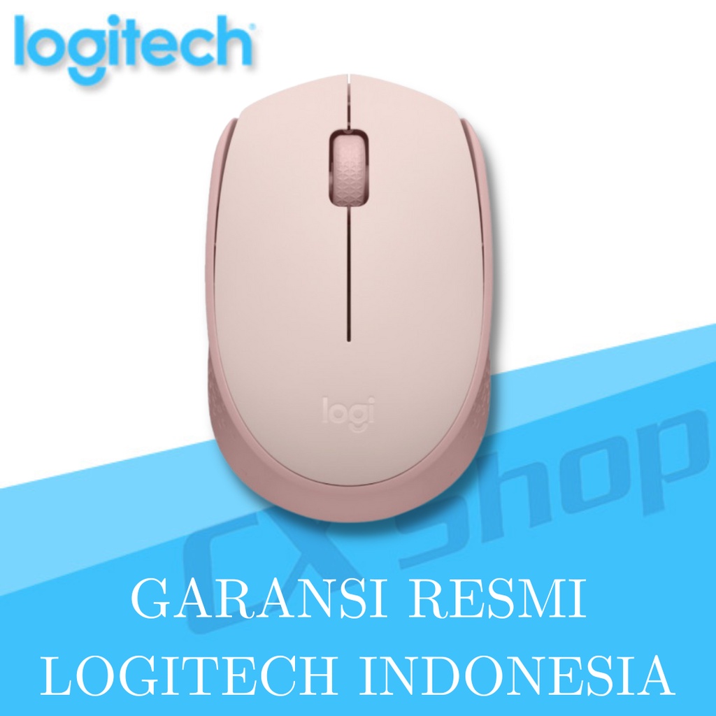 Jual Logitech M171 Mouse Wireless untuk Windows, Mac, ChromeOS - Rose ...