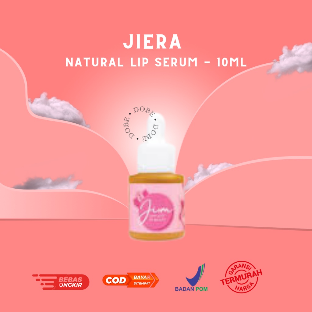 Jual JIERA Natural Lip Serum - 10ml & 20ml | Shopee Indonesia