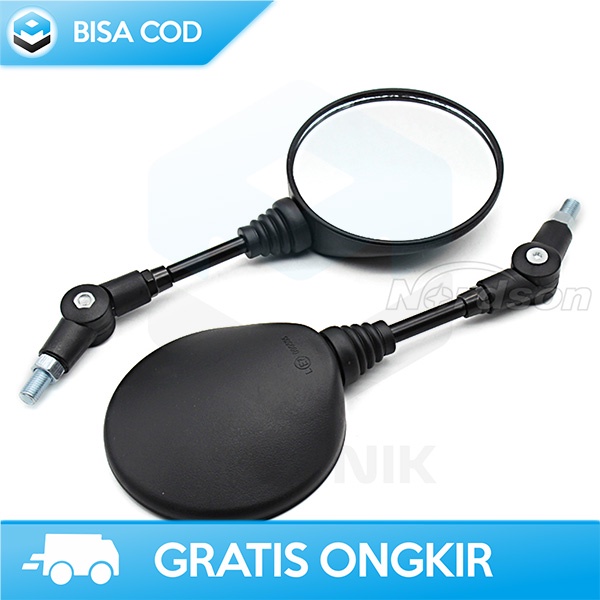Jual SPION MOTOR MODEL BULAT BAHAN ABS ALUMINIUM KOKOH BERKUALITAS HSJ ...