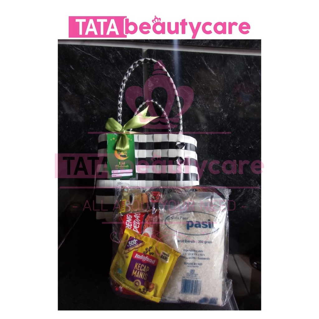 Jual [1200gr] S065 | Parcel Tas Jinjing / Hampers Lebaran Tas Anyaman ...