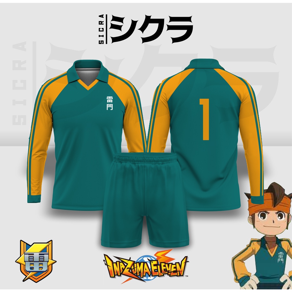 Jual Jersey Kiper Anime Inazuma Eleven Penjaga Gawang Raimon Soccer ...