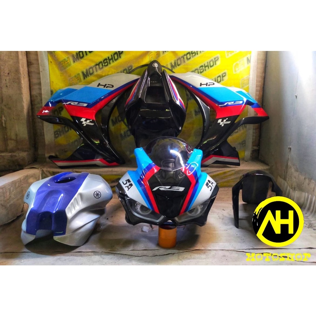 Jual full fairing yamaha byson model r3 r25 pnp persisi Full fairing ...