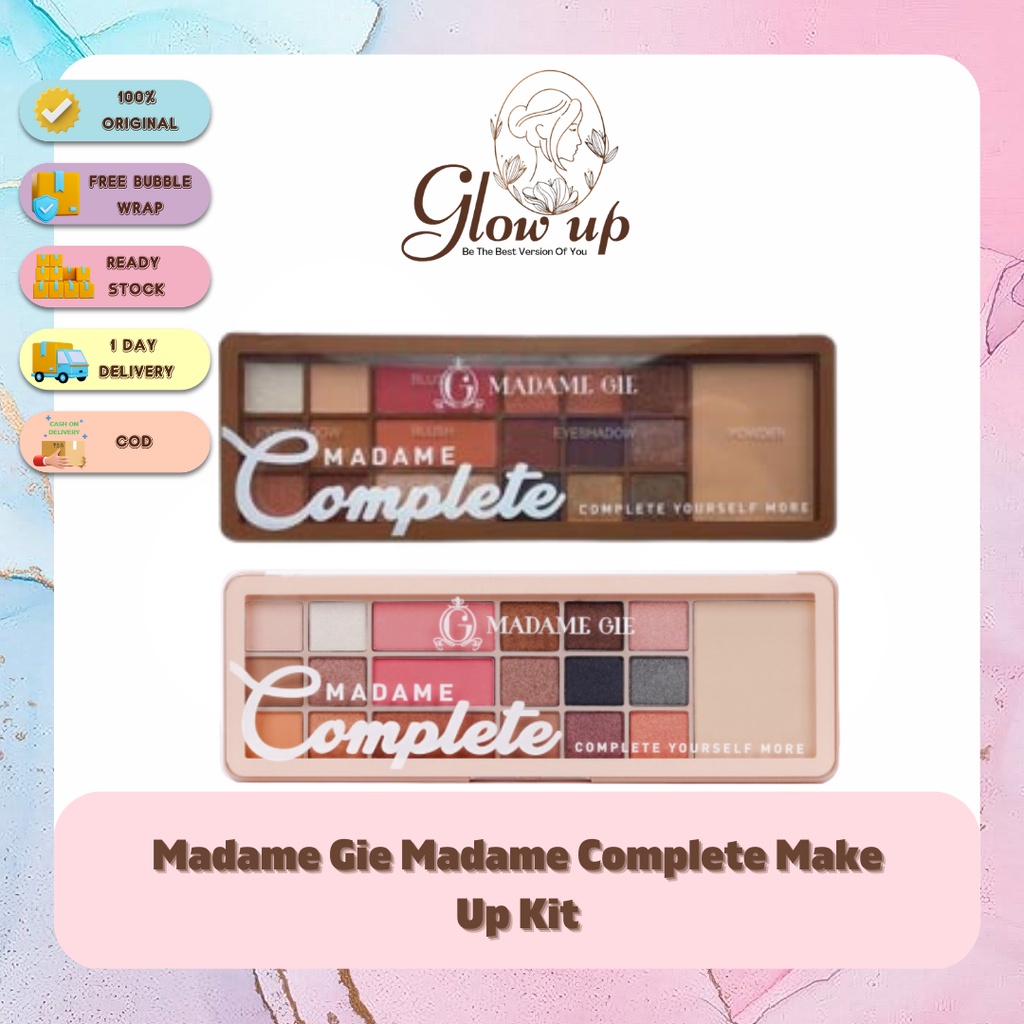 Jual Madame Gie Madame Complete Make Up Kit - MakeUp Face Pallete ...