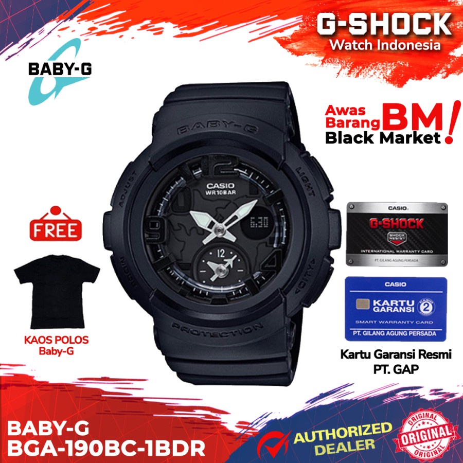 Jual Baby-G BabyG BGA-190BC-1BDR BGA-190BC BGA-190 BGA190BC BGA 190BC ...
