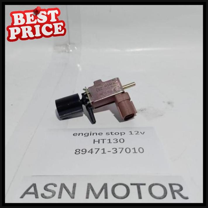 Jual [ASN] ENGINE STOP HT130 12V 89471-37010 | Shopee Indonesia