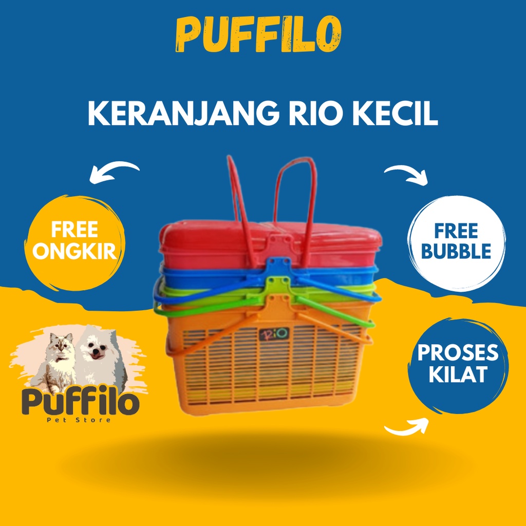 Jual KERANJANG RIO KECIL KUCING / ANJING | Shopee Indonesia