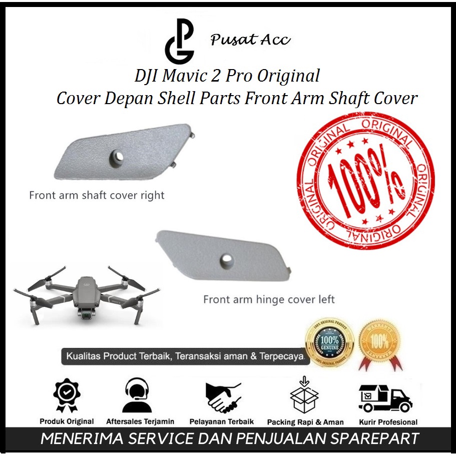 Jual DJI Mavic 2 Pro Cover Body Depan Original for Mavic 2 Zoom Front ...