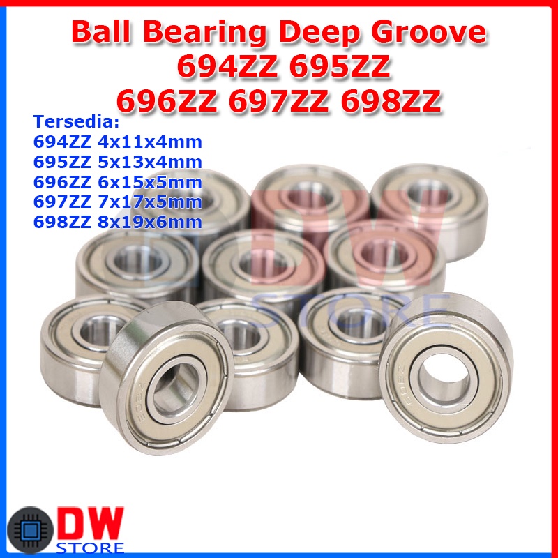 Jual Ball Bearing 694ZZ 695ZZ 696ZZ 697ZZ 698ZZ 694Z 695Z 696Z 697Z ...