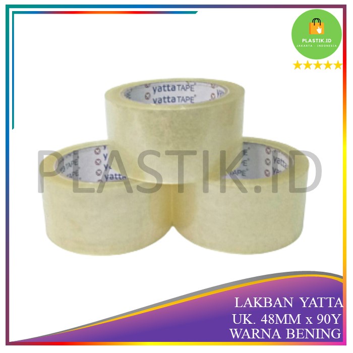 Jual LAKBAN BENING COKLAT 2 INCH 48MM x 90YARD INTERTAPE KUALITAS DAIMARU MEREK YATTA | Shopee ...