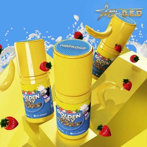 Jual Liquid Golden Boy Banana Fla Hybrid Salt Nic 25MG 30ML | Shopee ...