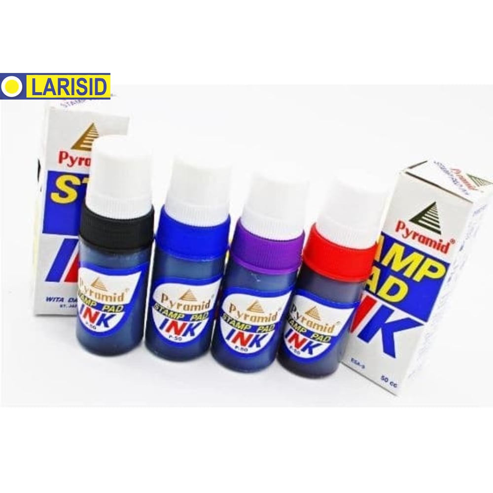Jual Tinta Stempel Pyramid Ink Tinta Stamp Pad | Shopee Indonesia