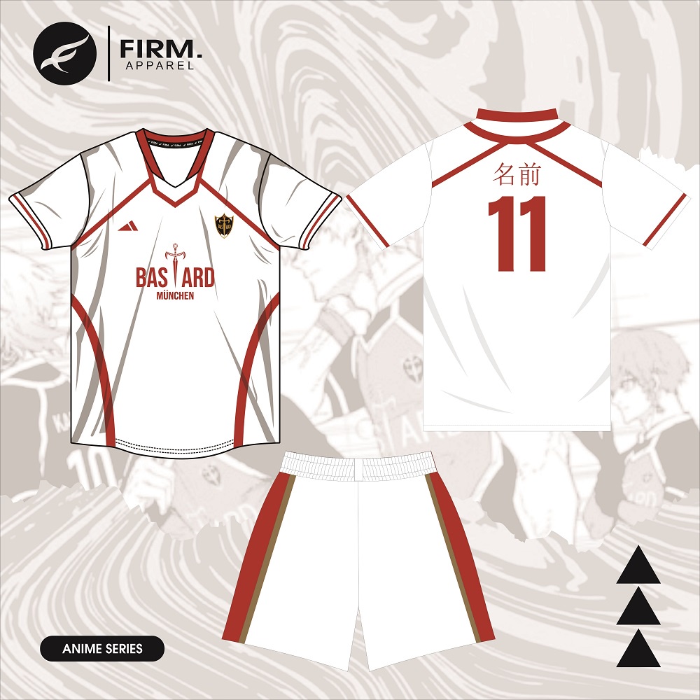 Jual Jersey anime bluelock putih cosplay blue lock bastard munchen ...