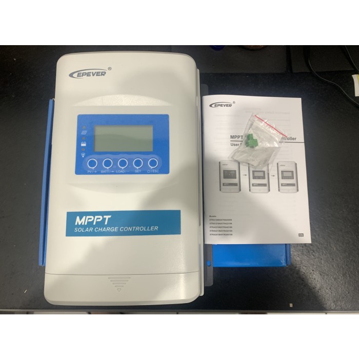 Jual Epever real MPPT scc 40A XTRA 4415AN 48V solar panel surya ...