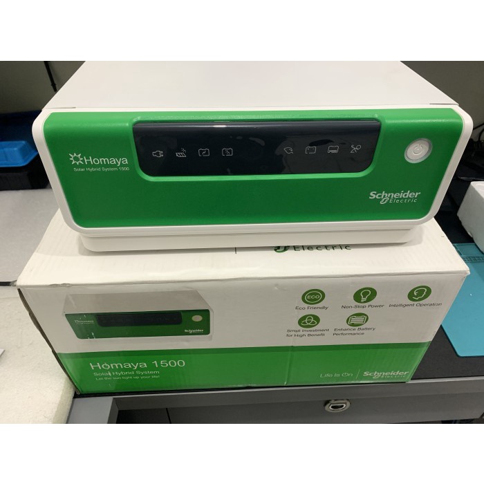 Jual Inverter schneider homaya 1500 hybrid psw solar | Shopee Indonesia