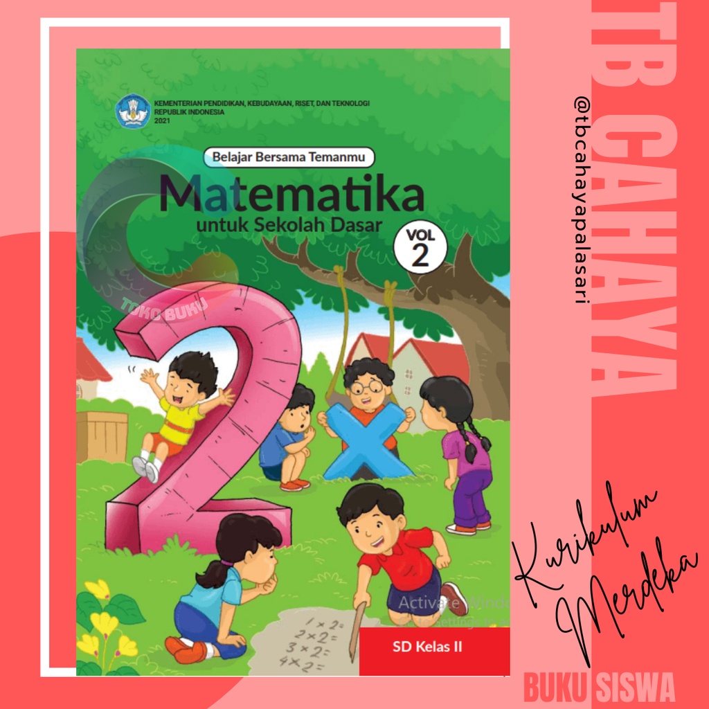 Jual BUKU Belajar Bersama Temanmu : Matematika SD Kelas 1 2 3 4 5 6 Volume 1 volume 2 Kurikulum ...
