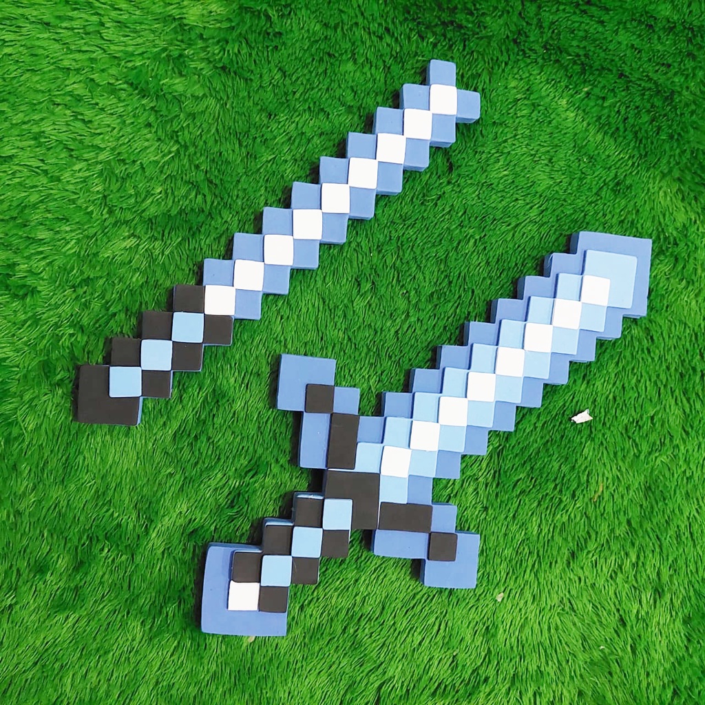 Jual MAINAN PEDANG MINECRAFT MINE CRAFT DIAMOND SWORD & STICK | Shopee ...