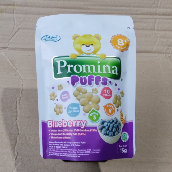 Jual Promina Puffs Blueberry 15 gr | Shopee Indonesia