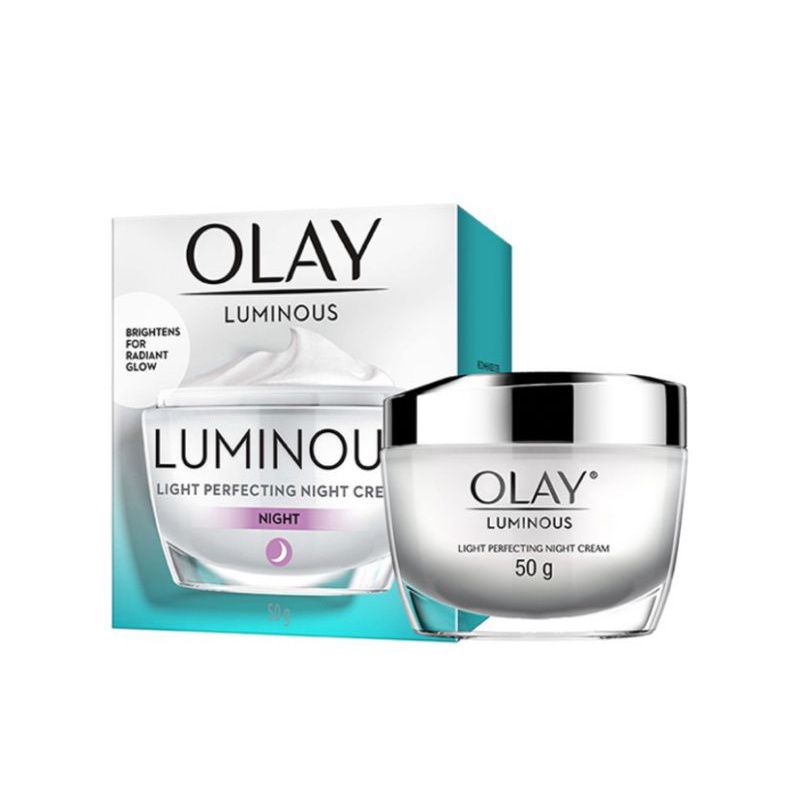 Jual Olay Luminous Light Perfecting Night Cream 50 g | Shopee Indonesia