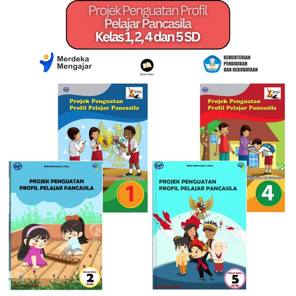 Jual Buku P5 - Projek Penguatan Profil Pelajar Pancasila SD Kelas 1, 2 ... Jual Buku P5 - Projek Penguatan Profil Pelajar Pancasila SD Kelas 1, 2 ...