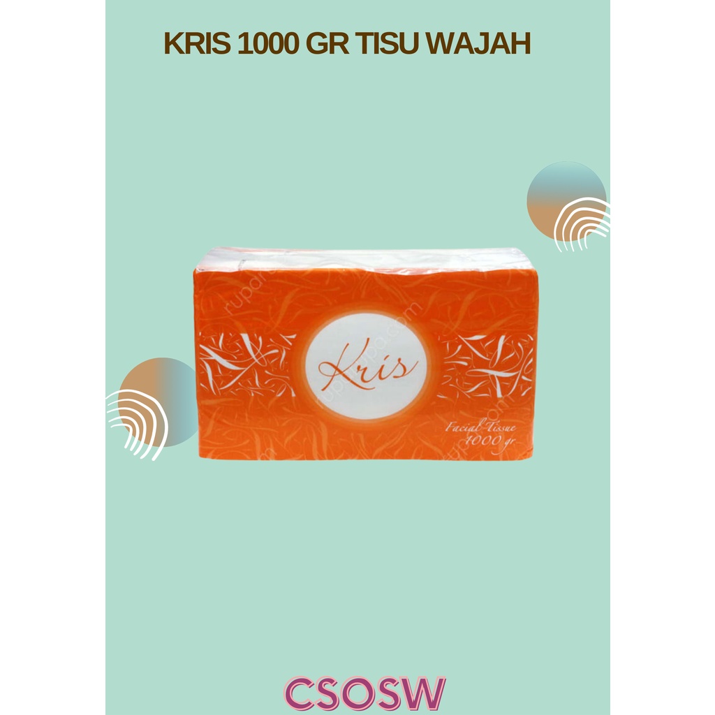 Jual Tisu Wajah 1000 Gr Kris Facial (merk baru Breathe) Gambar ke 2 ...