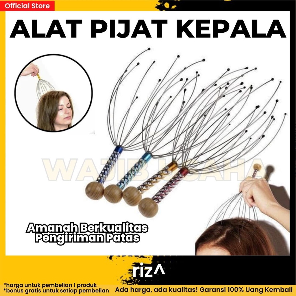 Jual Alat Pijat Kepala Kawat Bokoma Massage Tanpa Listrik Healthy Head ...