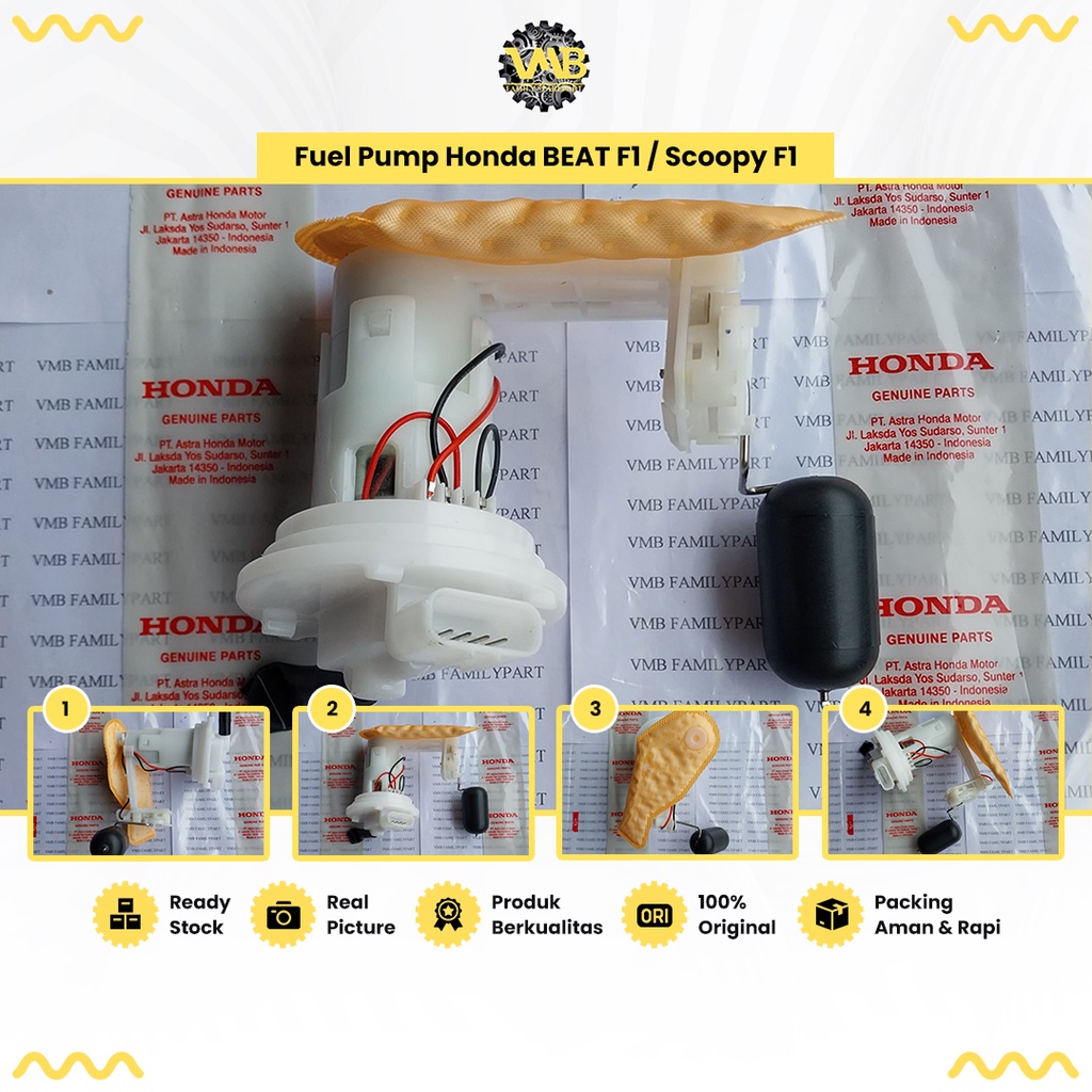 Jual Fuel Pump Motor Honda Beat Scoppy F1 Pulpam Montor Pompa Pelampung ...