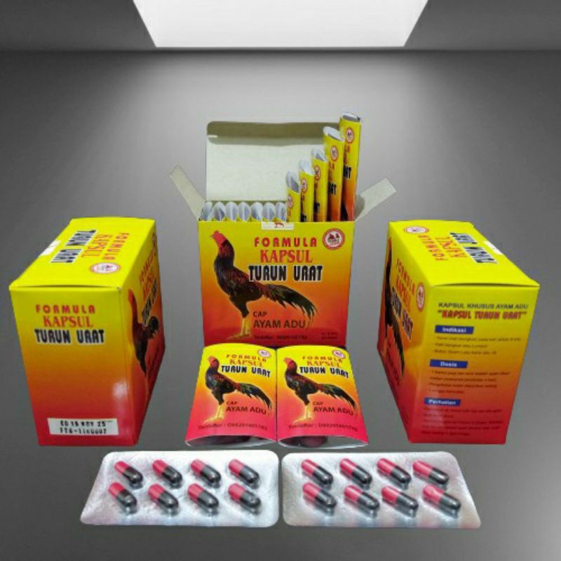 Jual FORMULA TURUN URAT 8 KAPS AMPUH MENGOBATI AYAM PINCANG DAN BENGKAK ...
