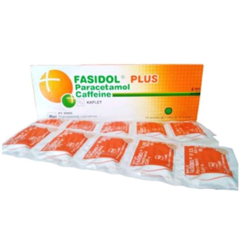 Jual Fasidol Plus Isi 100 Kaplet Per Box Paracetamol Parasetamol Tablet Kapsul Shopee Indonesia