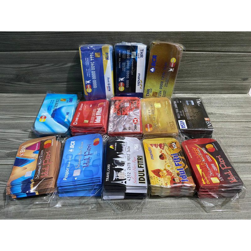 Jual ANGPAU ATAU AMPLOP LEBARAN MOTIF ATM ISI 100 PCS | Shopee Indonesia