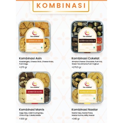 Jual Ina Cookies Kemasan Kombinasi | Shopee Indonesia
