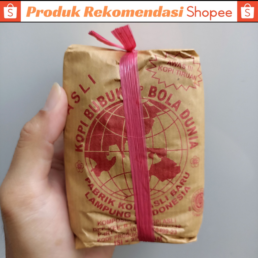 Jual Kopi Bola Dunia Asli Lampung 225 gram Original - Kopi Asli Baru ...