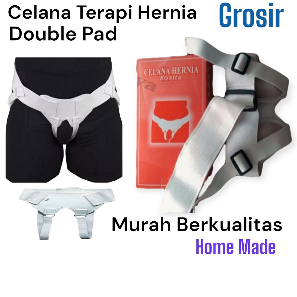 Jual Celana Terap Hernia Double Pad || Sabuk Hernia Turun Bero Murah ...