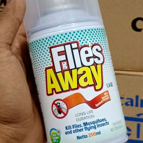 Jual Fly Killer Calmic / Flies Away Calmic Spray Pembasmi Serangga ...