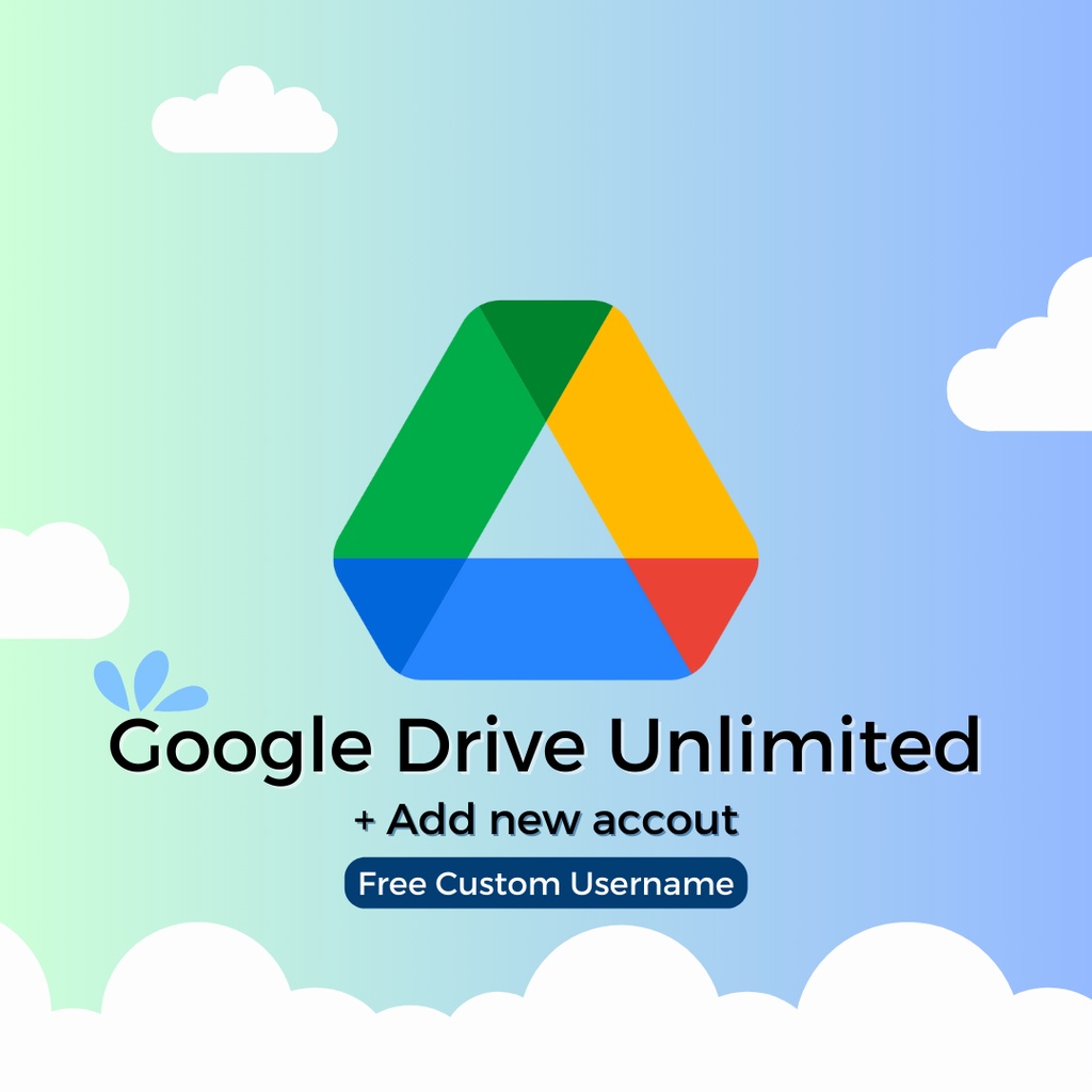 Jual Google Drive Unlimited Storage Lifetime Bergaransi | Shopee Indonesia