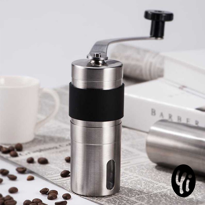Jual Alat Penggiling Biji Kopi Manual Coffee Grinder Bubuk Potong Daun ...