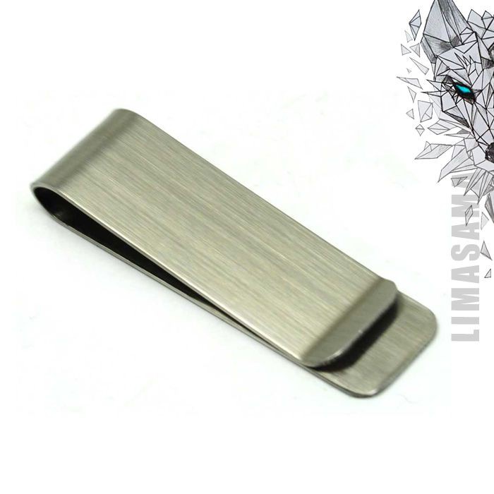 Jual Dompet Klip Uang Kertas Penjepit Jepitan Money Clip Stainless ...
