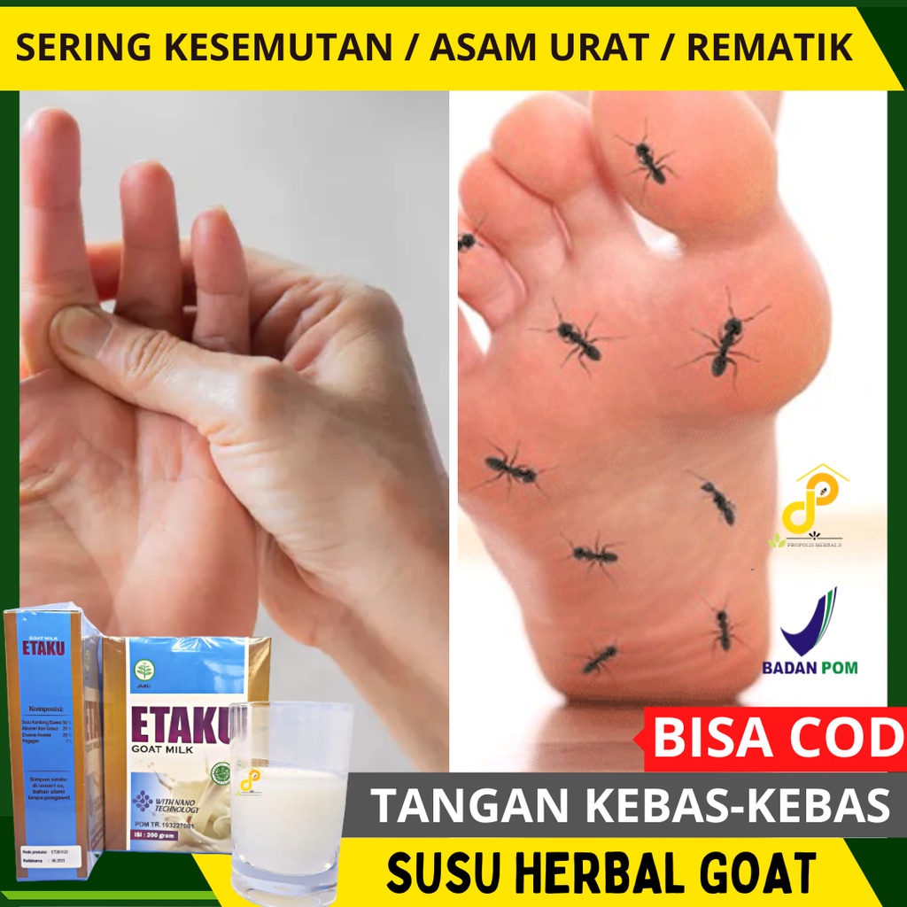 Jual Obat/suplemen untuk mengatasi tangan yang sering kesemutan Susu ...