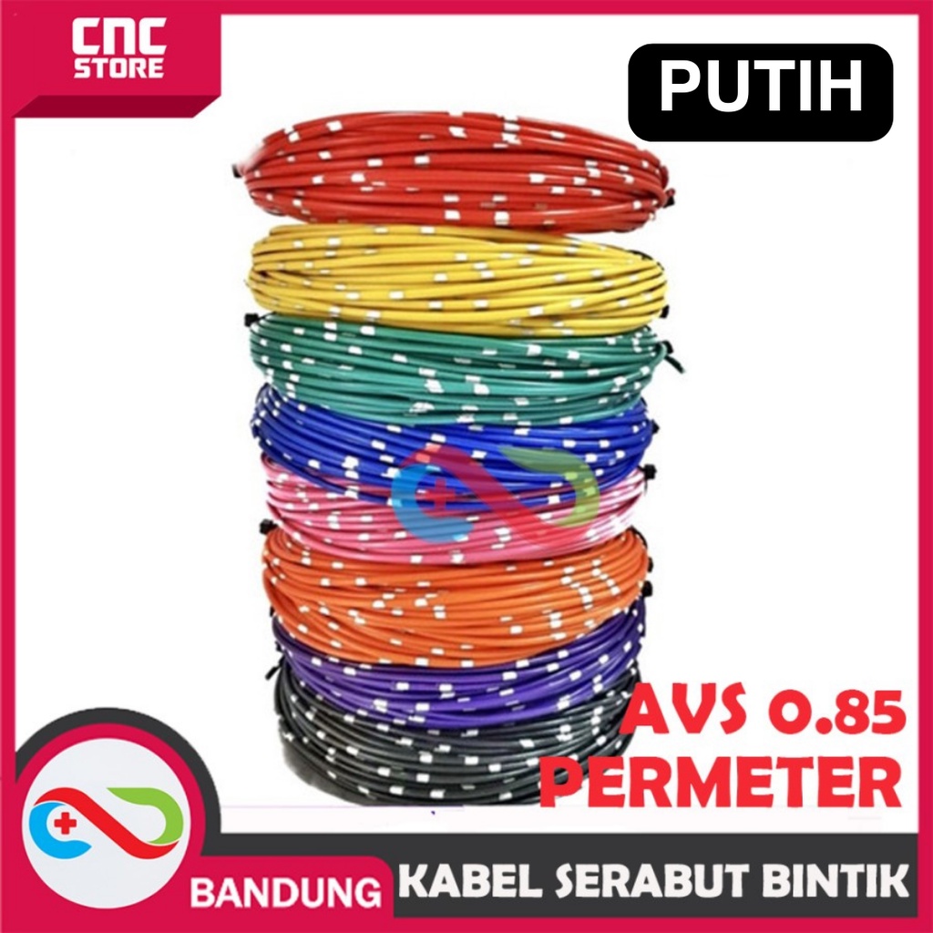 Jual KABEL BINTIK SERABUT TEMBAGA OTOMOTIF MOBIL MOTOR STANDARD JEPANG - AVSS 0.85 | Shopee ...