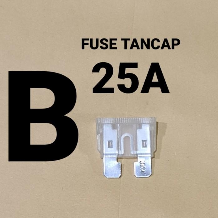 Jual pius sekering skering fuse 25a 25 a ampere besar mobil motor blade ...