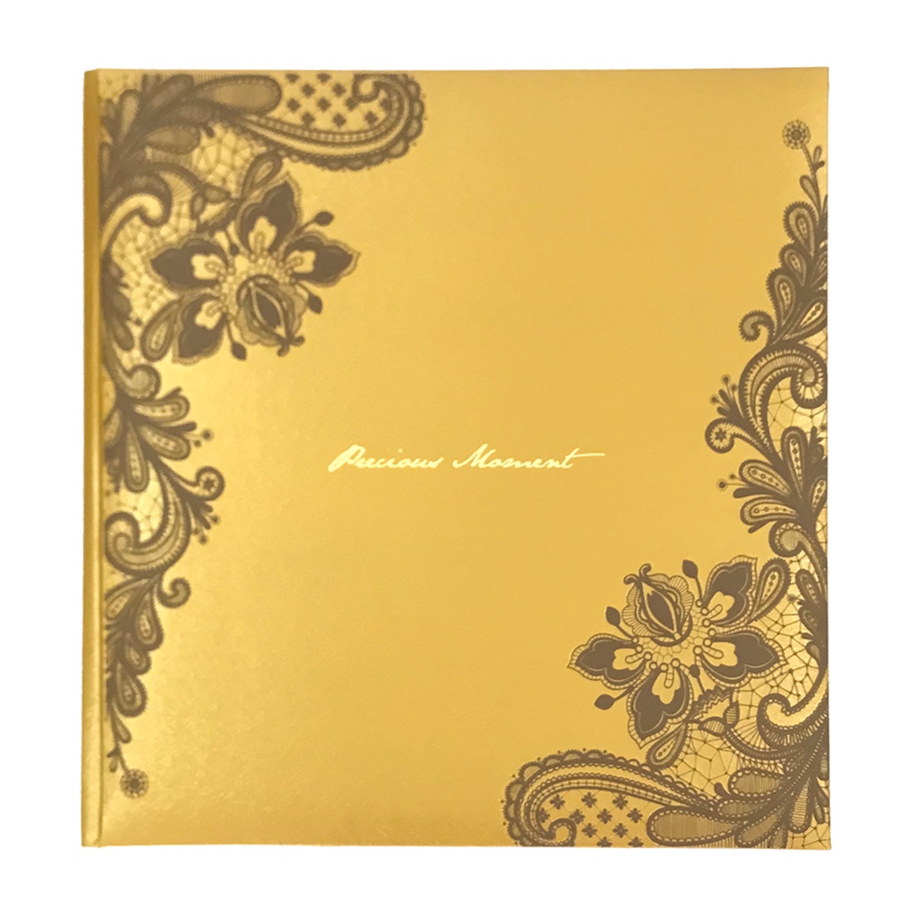 Jual Album Foto Jumbo Magnetic Precious Moment Gold Susan Photo Album ...
