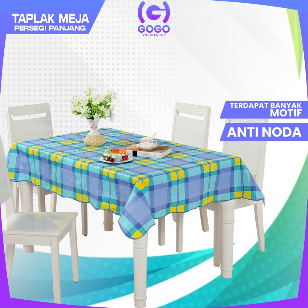 Jual GOGO-C120 Taplak Meja Makan Anti Air Uk Kecil dan Besar Alas Meja ...