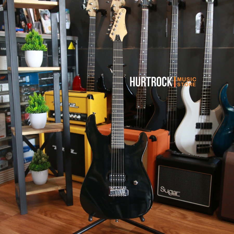 Jual Samick SS 51 Black Gitar Elektrik Single Pickup | Shopee Indonesia
