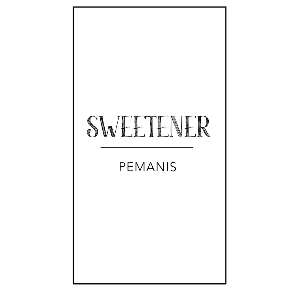 Jual Stiker Bumbu Dapur KITCHEN Spice Label Bumbu Dapur 7,5 x 3,5 cm ...