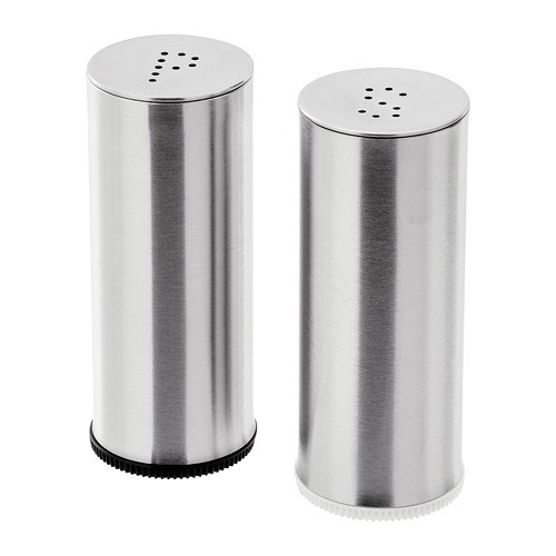 Jual Tempat Bumbu Dapur Garam Lada Salt Pepper Shaker Stainless Steel ...