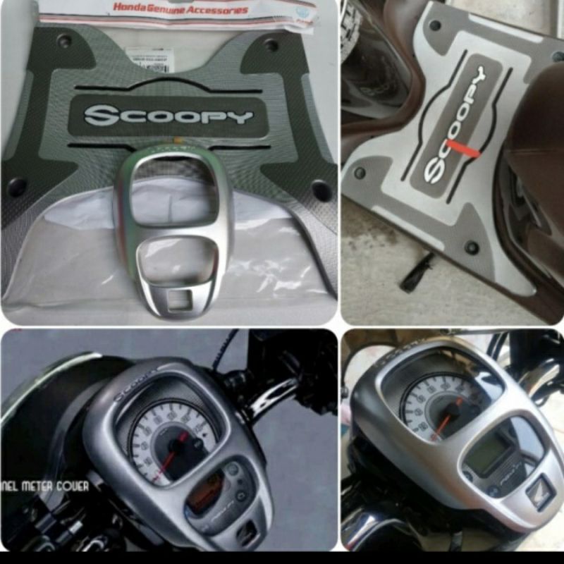 Jual BORDES PIJAKAN KAKI DAN COVER SPEEDOMETER HONDA SCOOPY 2017-2020 ...