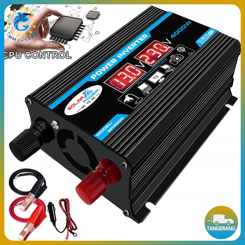 Jual Inverter Sumber Daya Listrik Mobil/Power Inverter Pure Sine Wave ...