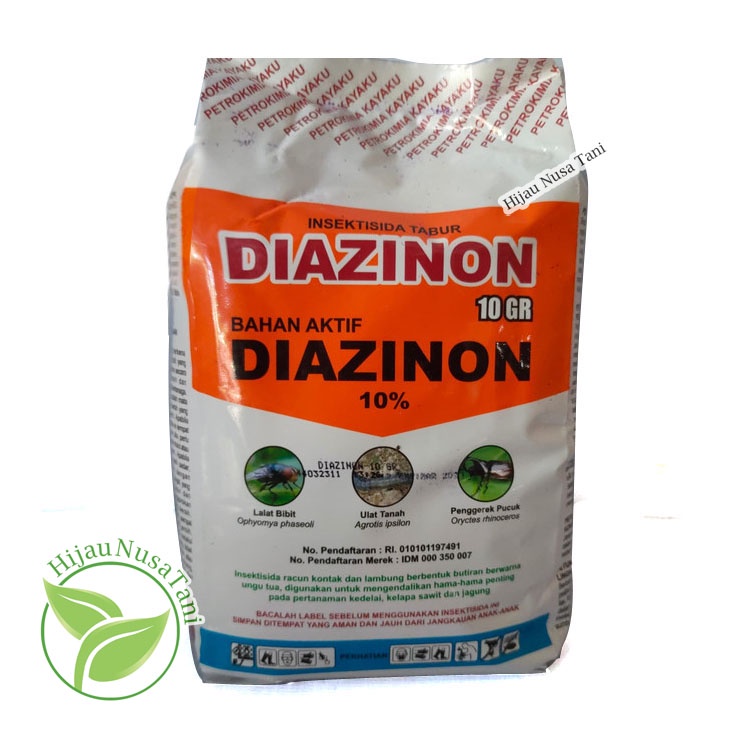 Jual DIAZINON 10GR 1 kg GRANULE / TABUR - Pestisida Nematisida ...