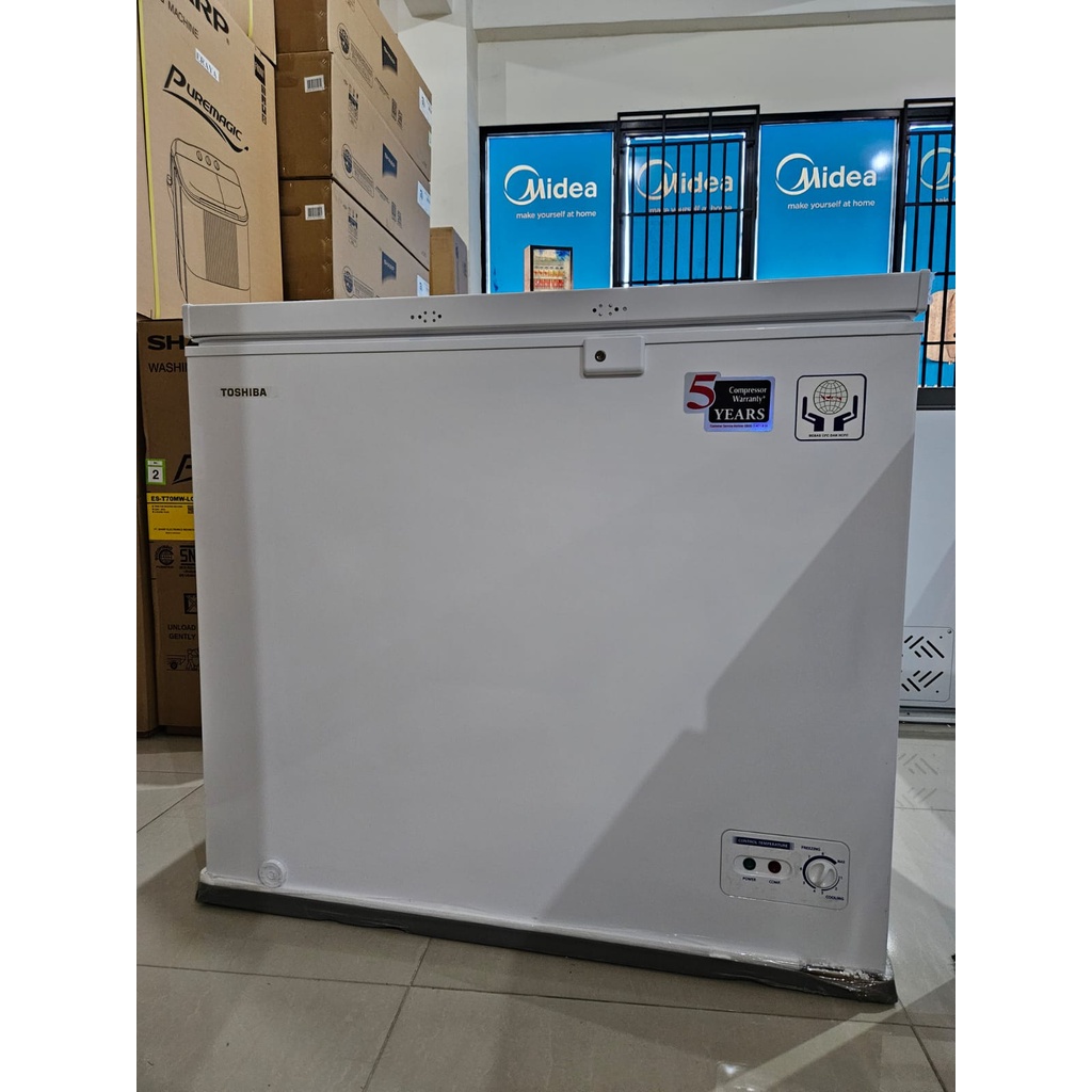 Jual TOSHIBA CHEST FREEZER CR-A258I / CRA258I / CRA-258i - Ukuran 192 ...