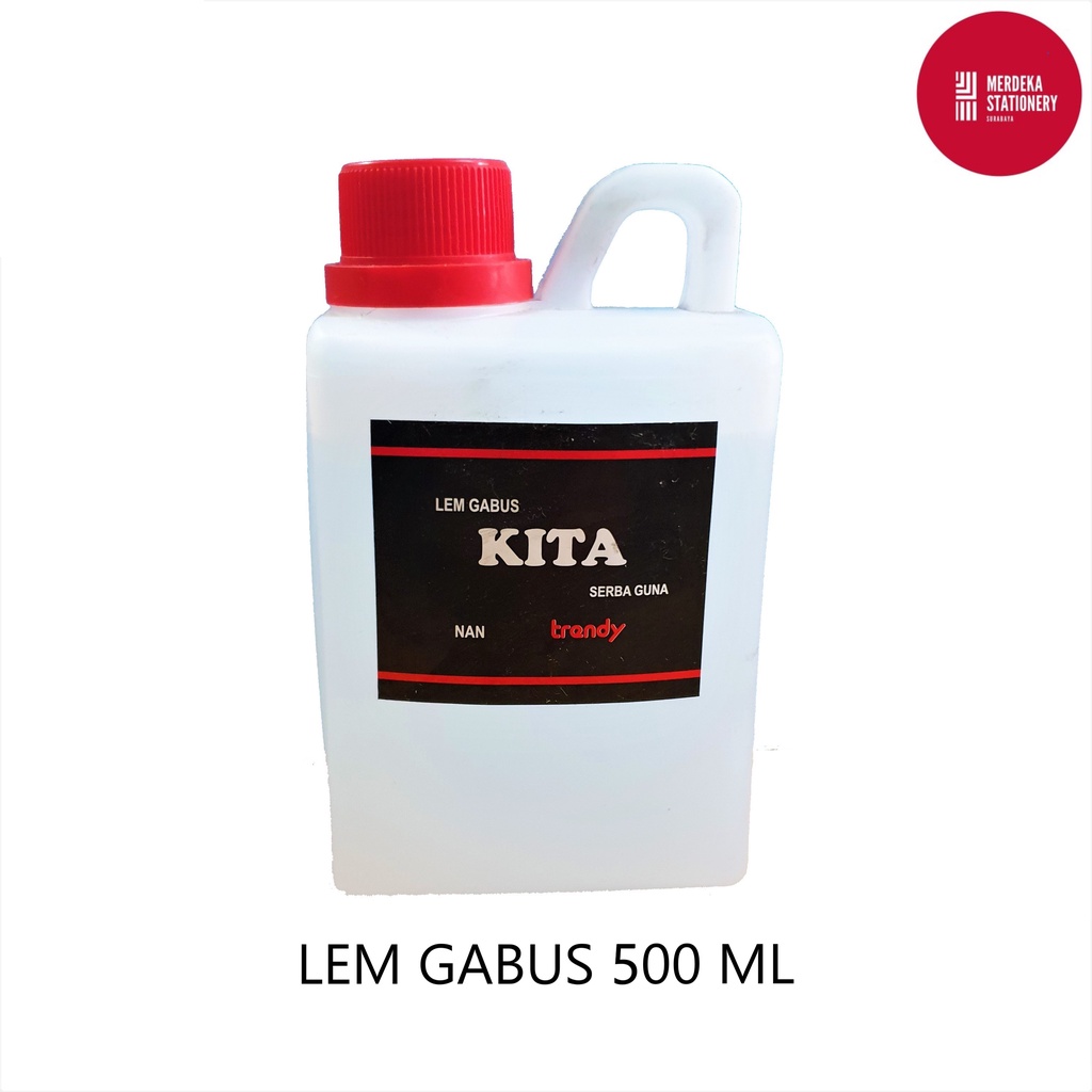 Jual Lem/Lim/Perekat/Glue Gabus/Styrofoam/Sterofoam KITA Trendy 500 ml ...
